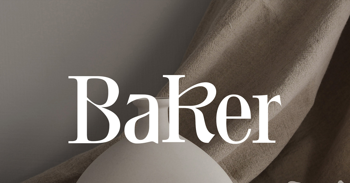 Baker - Plantilla de fuente Serif #344611 - TemplateMonster