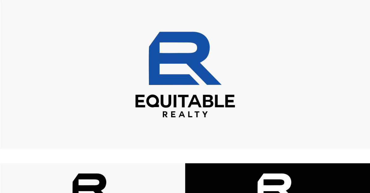 Equittable Realty Logo Design Template - TemplateMonster