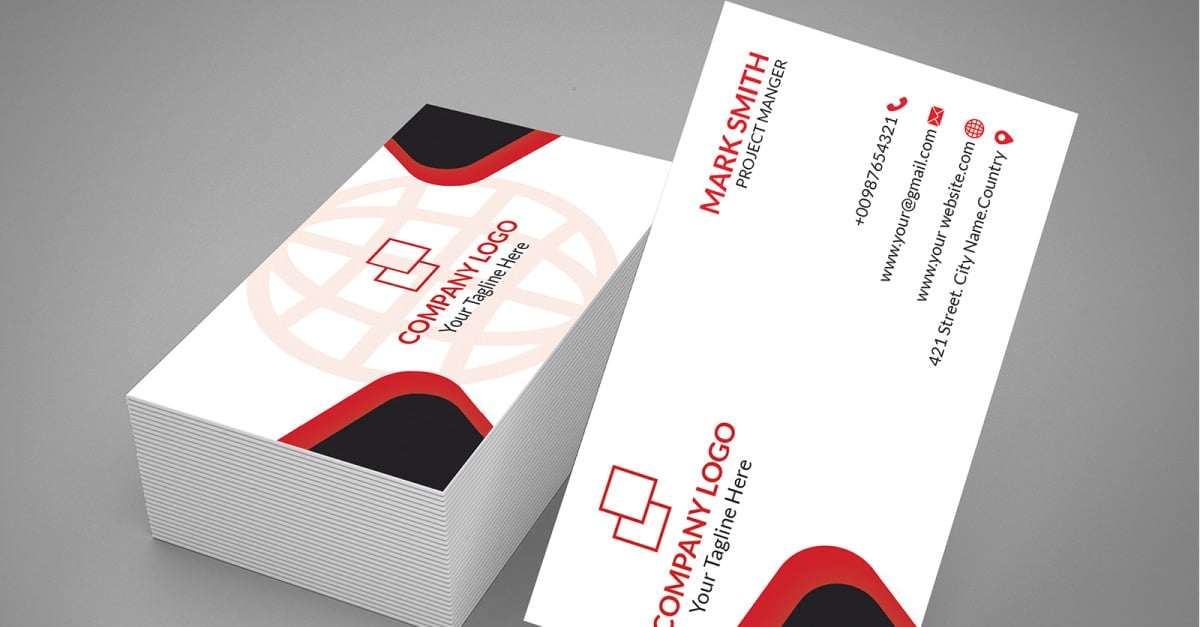 Creative Unique Business Card Template - TemplateMonster