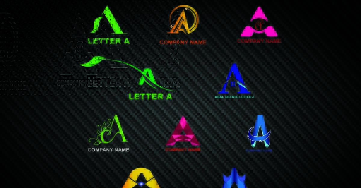 Letter A Logo Template For All Companies And Brands