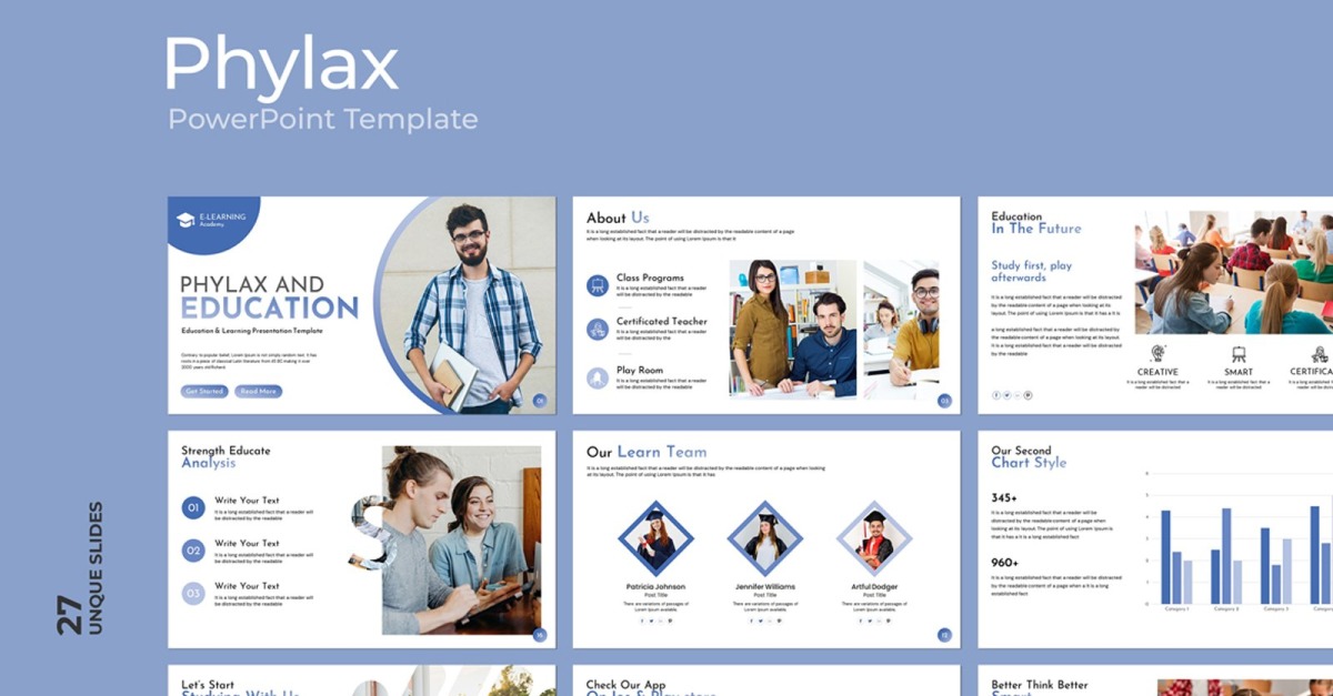 Phylax PowerPoint Presentation Template - TemplateMonster