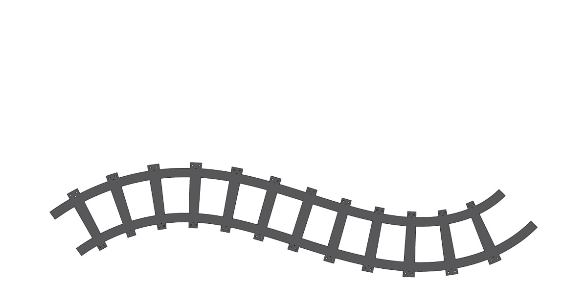 Train track way logo icon vector template logo v22