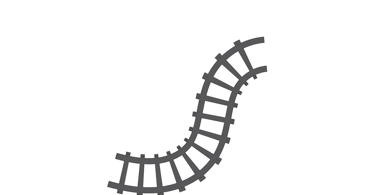 Tren yolu logo simge vektör şablonu logo v26