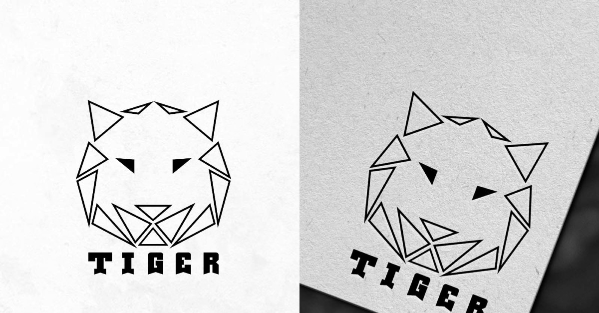 Creative Tiger Logo Design - Brand Identity - TemplateMonster