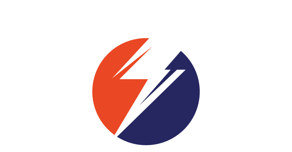Logo Thunderbolt flash éclair logo v27 - TemplateMonster