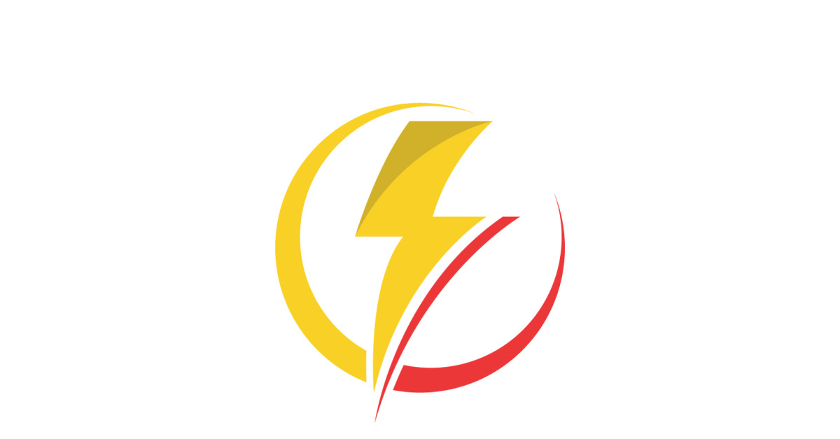 Thunderbolt logo flash lightning logo v12 - TemplateMonster