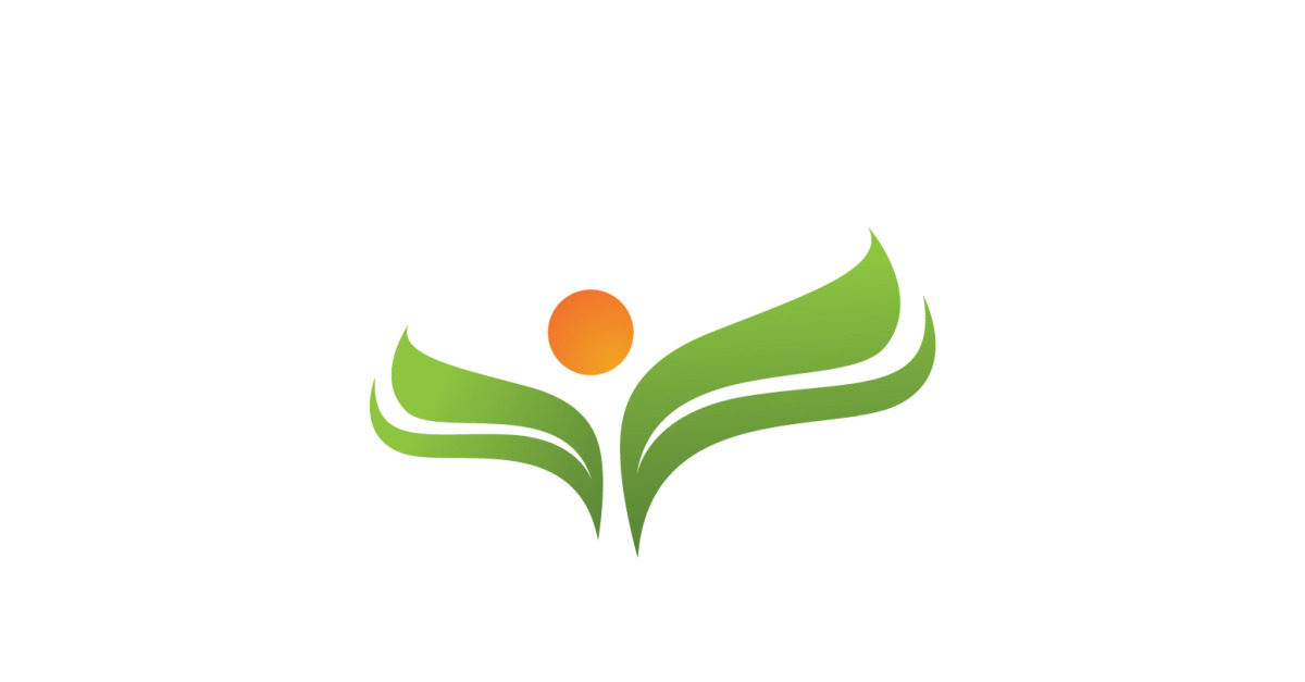 Yaprak yeşil ekoloji doğa taze logo vektörü v31