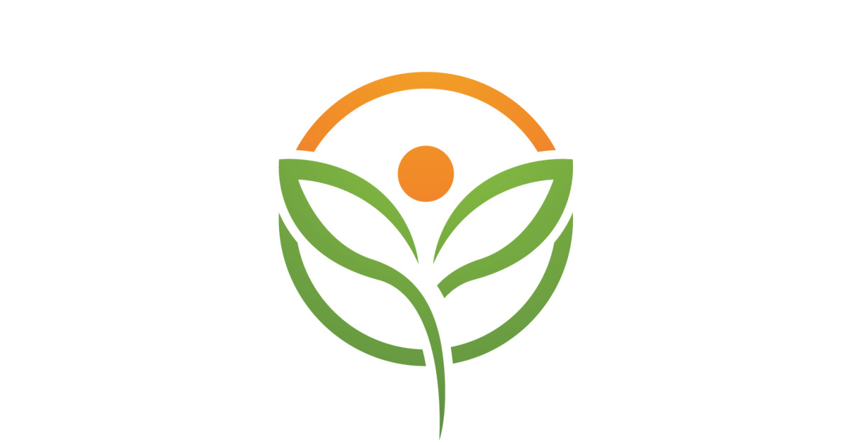 Yaprak yeşil ekoloji doğa taze logo vektörü v38