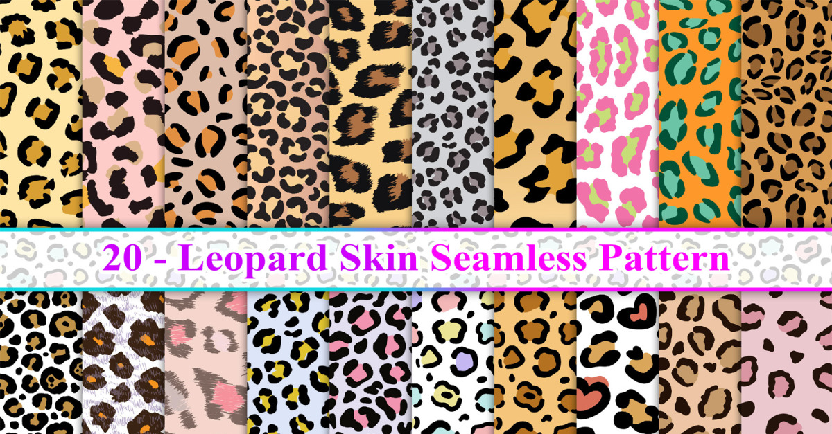 Leopard Skin Seamless Pattern, Leopard Skin Pattern, Animal Skin ...
