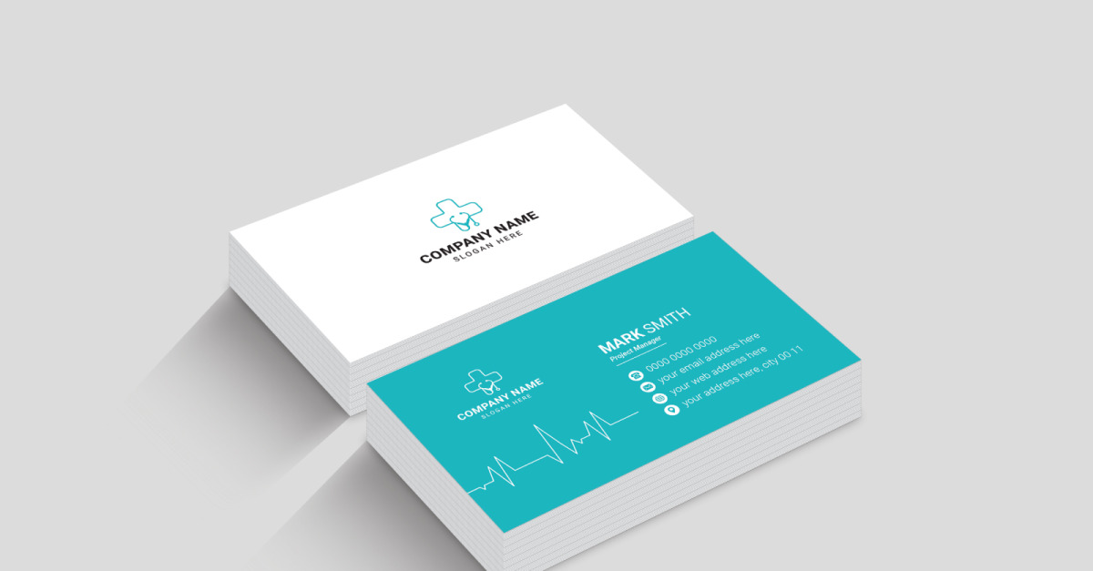 Doctor Medical Business Card Design Template