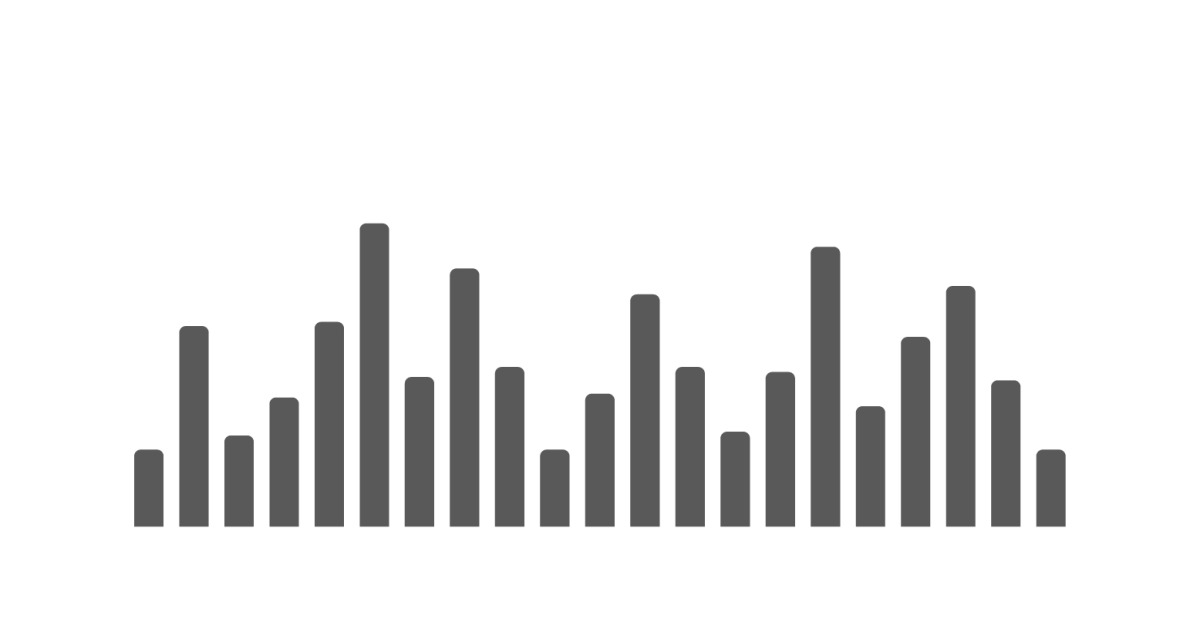 Equalizer music sound wave logo vector v2 - TemplateMonster