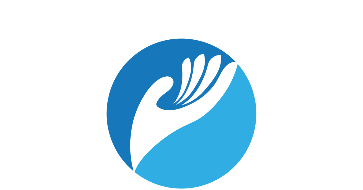 Ręka pomocy nadzieję wektor logo v2 #347730 - TemplateMonster