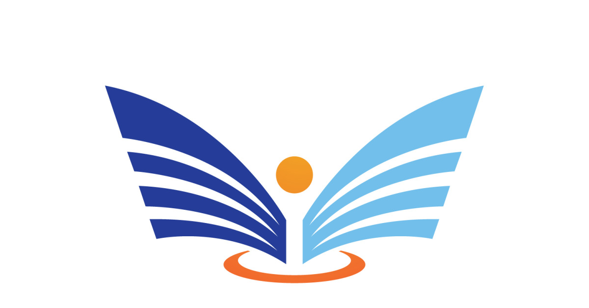 Buch lesen Hand-Logo-Vektor v2 #348141 - TemplateMonster