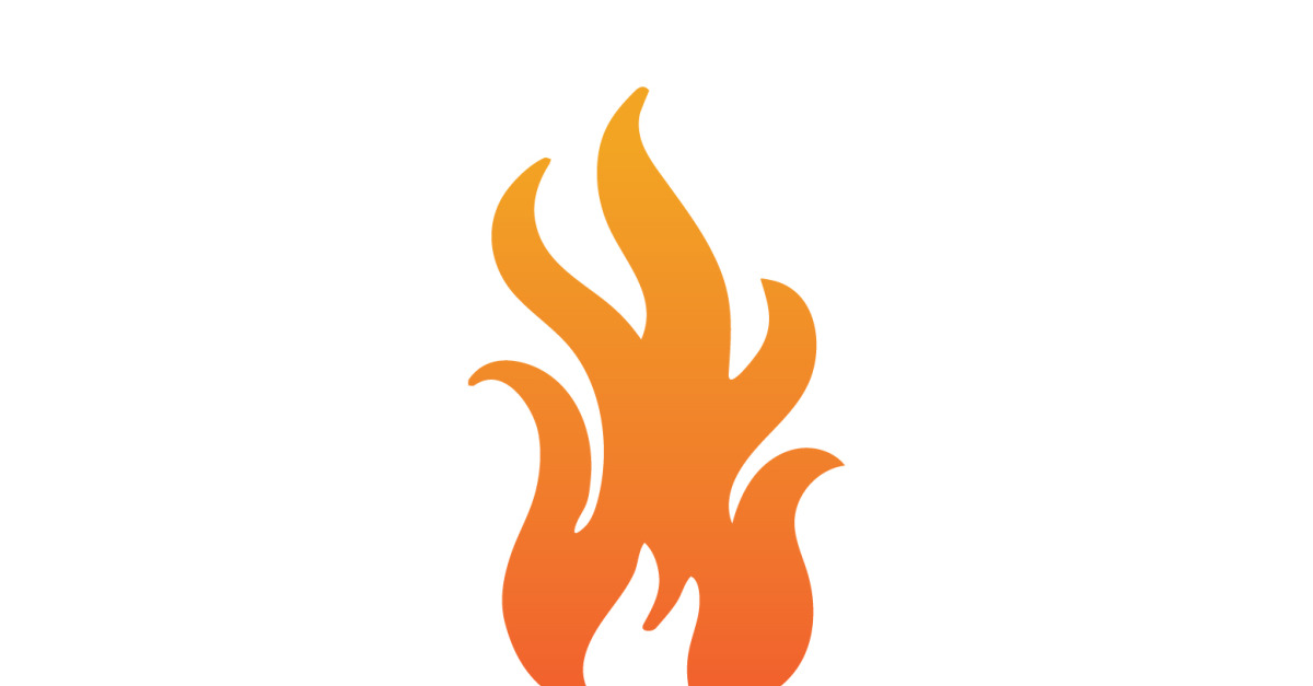 Hot fire burn vector logo v1 #348261 - TemplateMonster