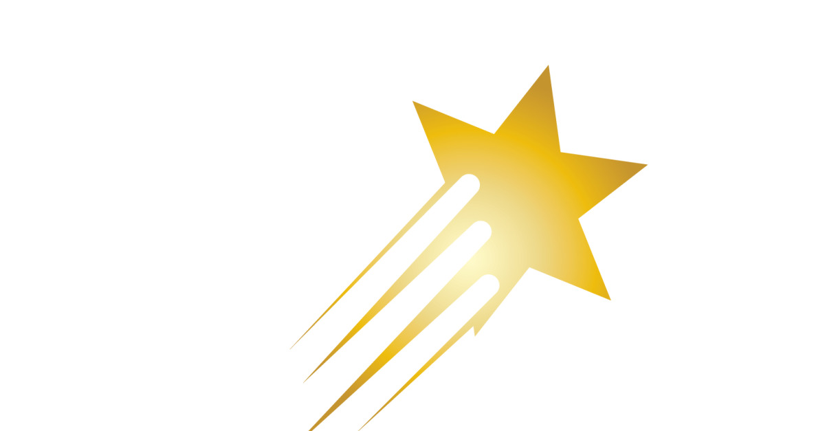 Star success gold logo vector v1 #348283 - TemplateMonster