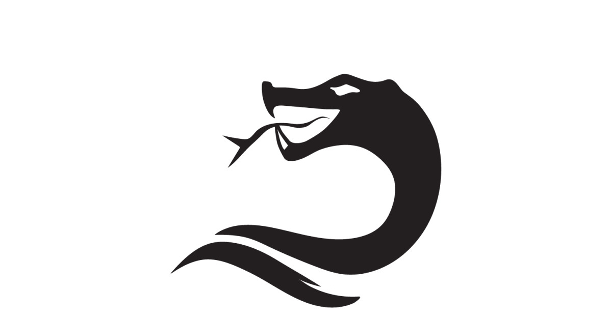 Szablon wektor logo węża żmii v2 #348271 - TemplateMonster