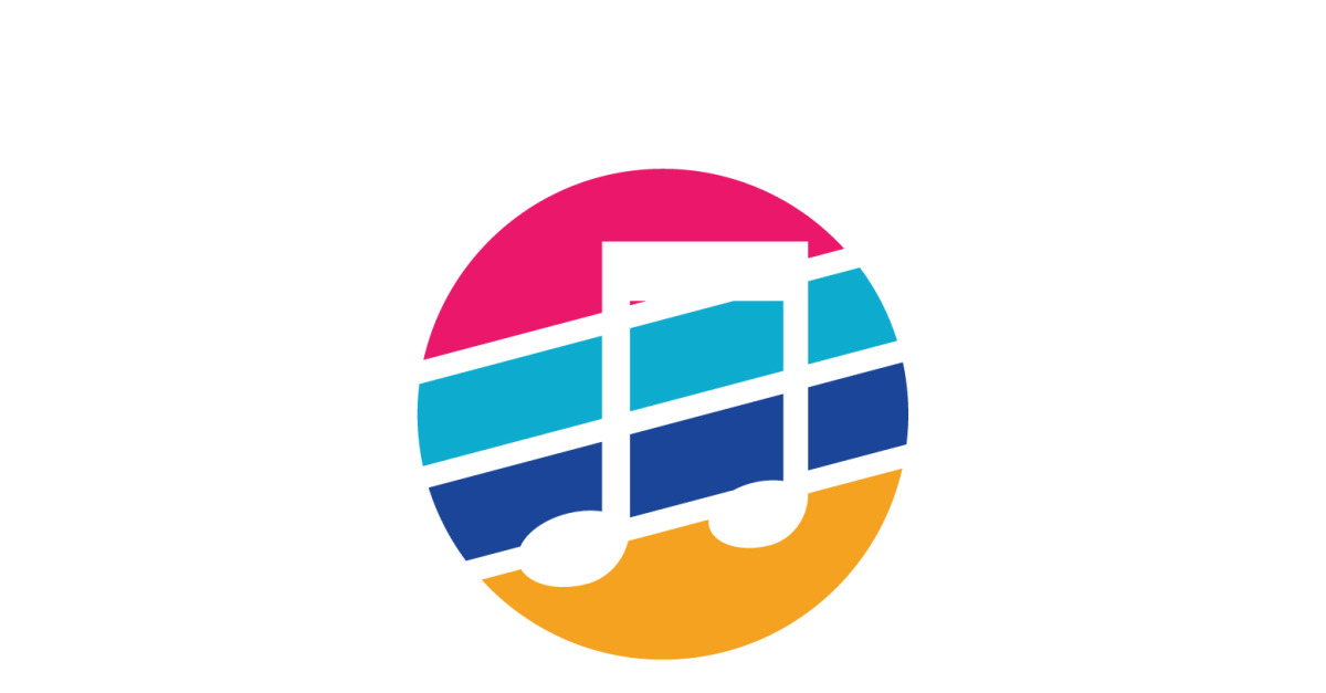 Music sound player app icon logo v4 #348740 - TemplateMonster