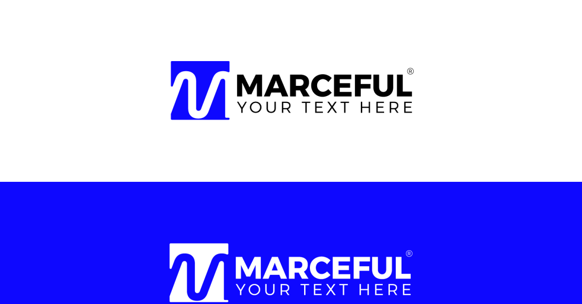 Image de marque vectorielle M logo Illustration Design