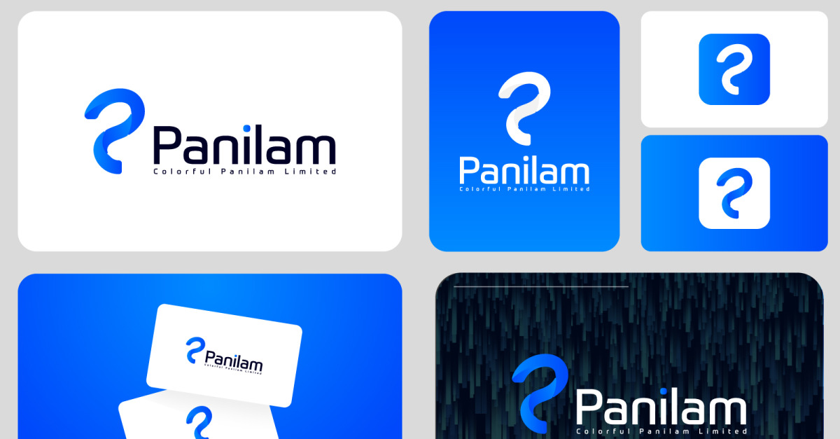 Branding P Logo presentation #349185 - TemplateMonster