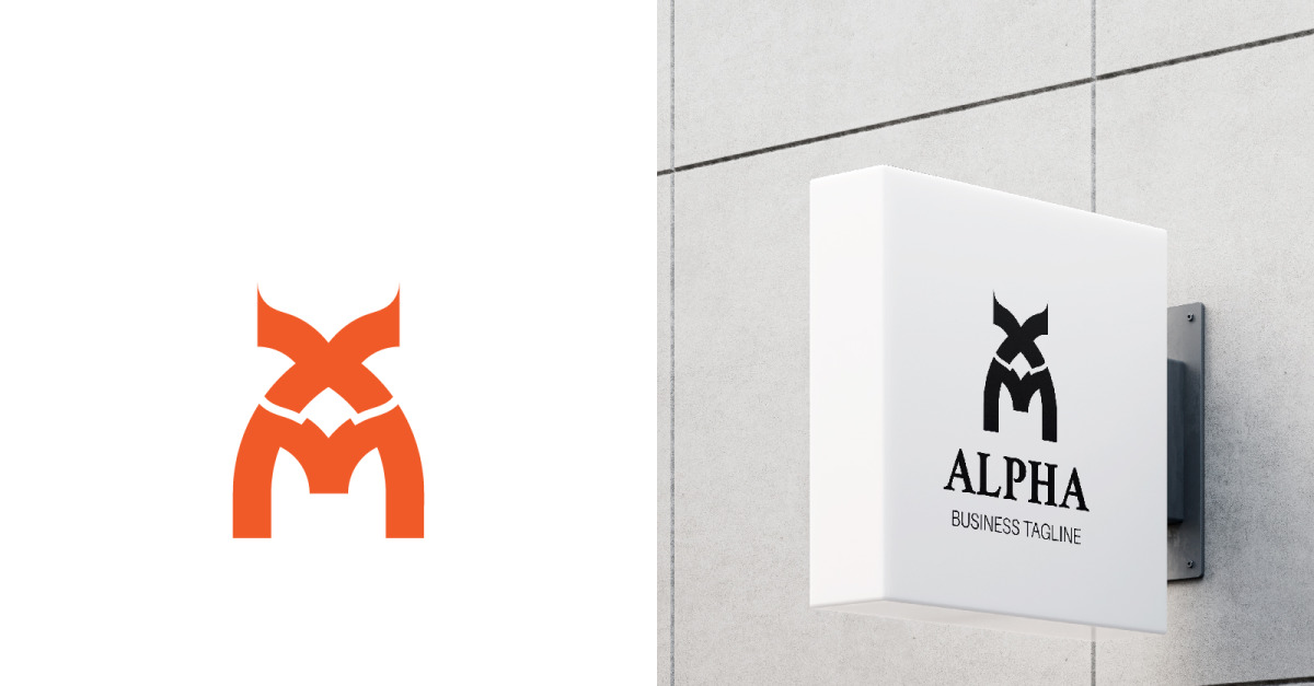 A Letter ALpha Logo Design Template #349414 - TemplateMonster