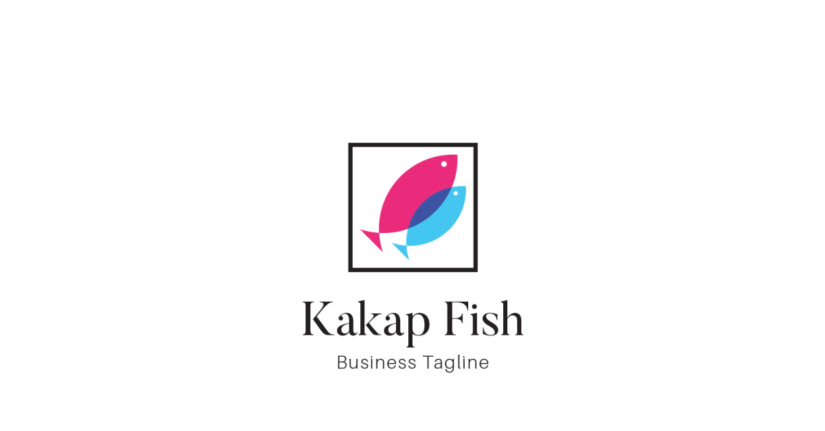 Kakap Fish Logo Design Template #349426 - TemplateMonster