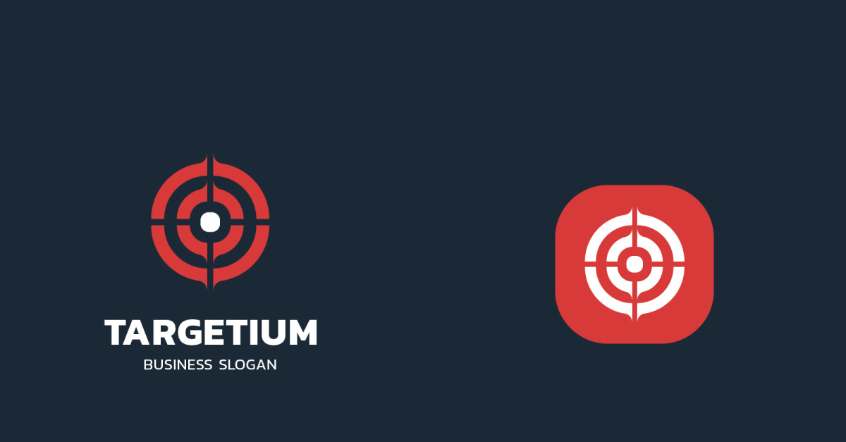 Target Point Logo Design Template #349441 - TemplateMonster