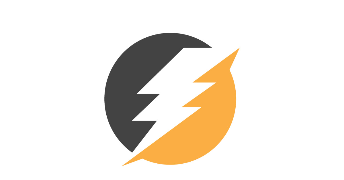 Strom thunderbolt flash lightning logo v.10 - TemplateMonster