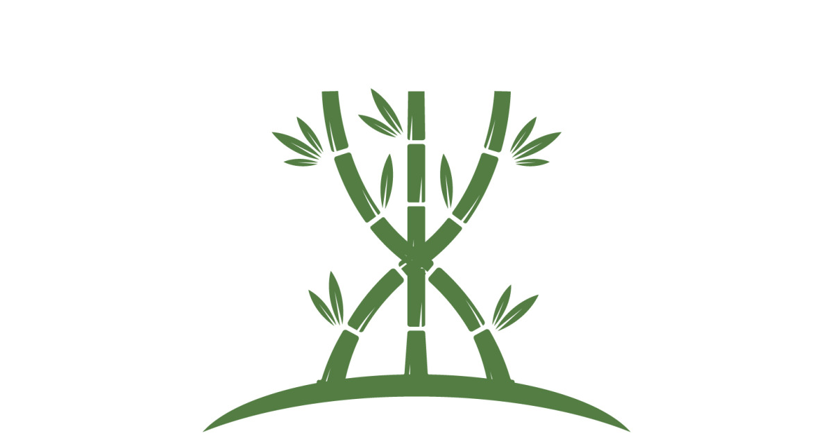 Bamboo tree logo vector v.14 #349645 - TemplateMonster