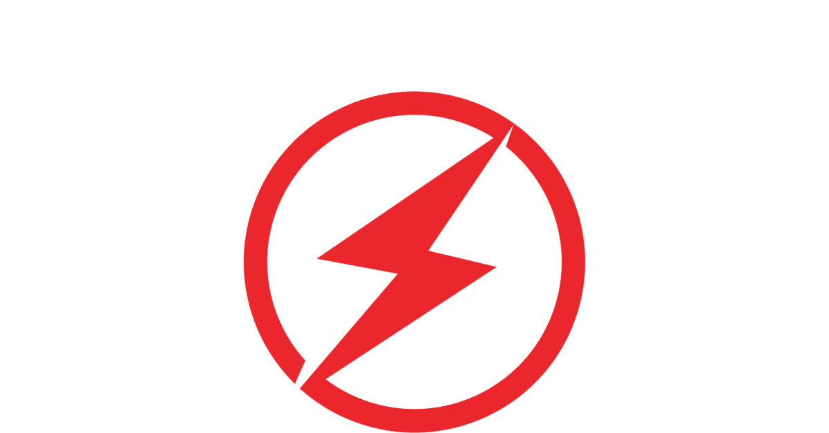 Strom rayo relámpago logo v.22 #349603 - TemplateMonster