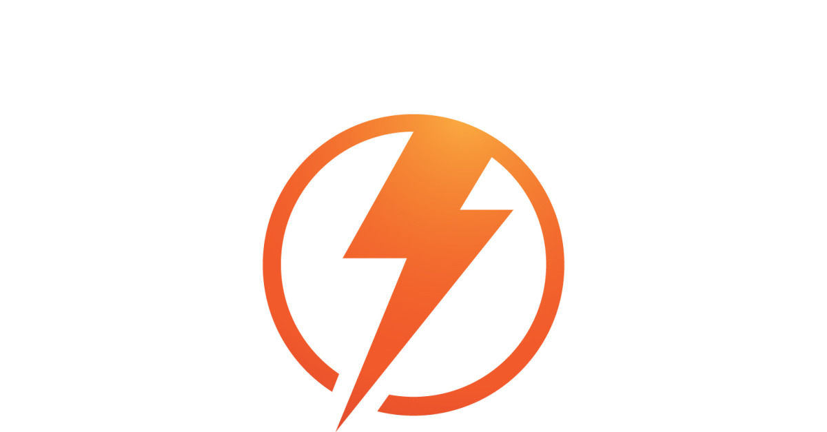 Strom thunderbolt flash lightning logo v.21 - TemplateMonster