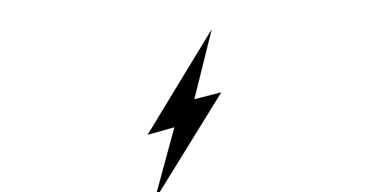 Strom thunderbolt lightning vector logo v.13