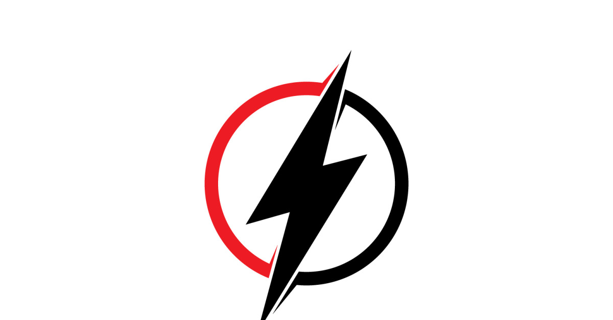 Strom thunderbolt lightning vector logo v.29