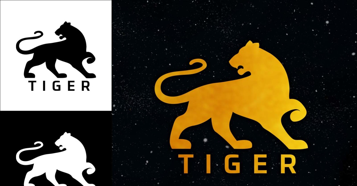 Nouveau design de logo Creative Tiger - Identité de marque