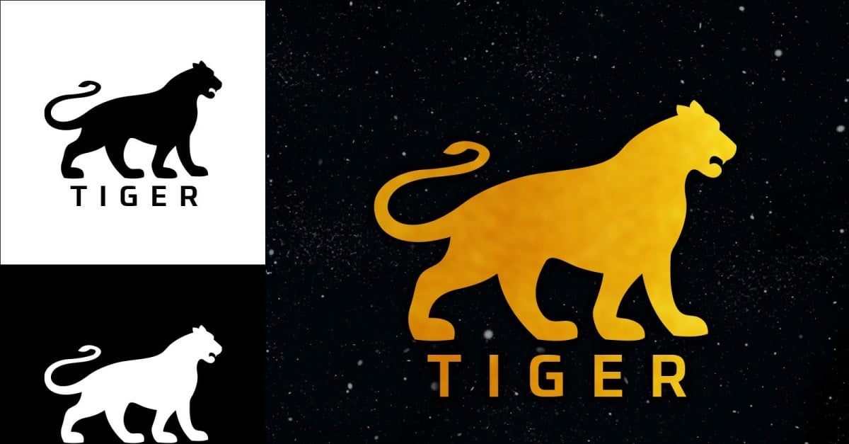 Professional Tiger Logo Design - Brand Identity