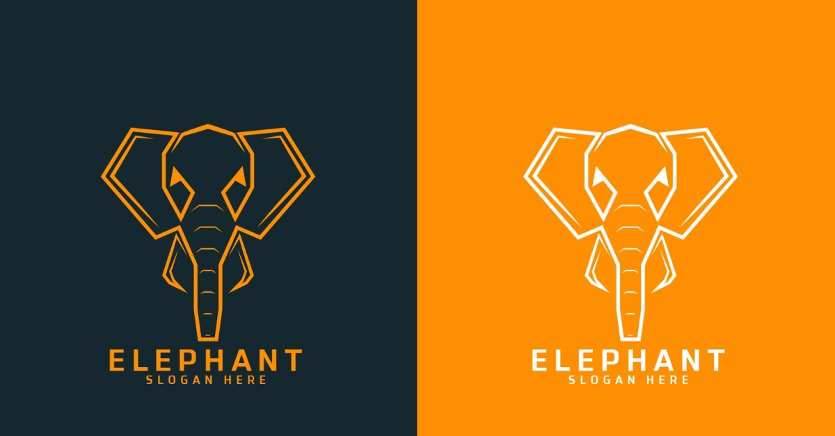 Diseño de logotipo de Elephant Tech - Identidad de marca