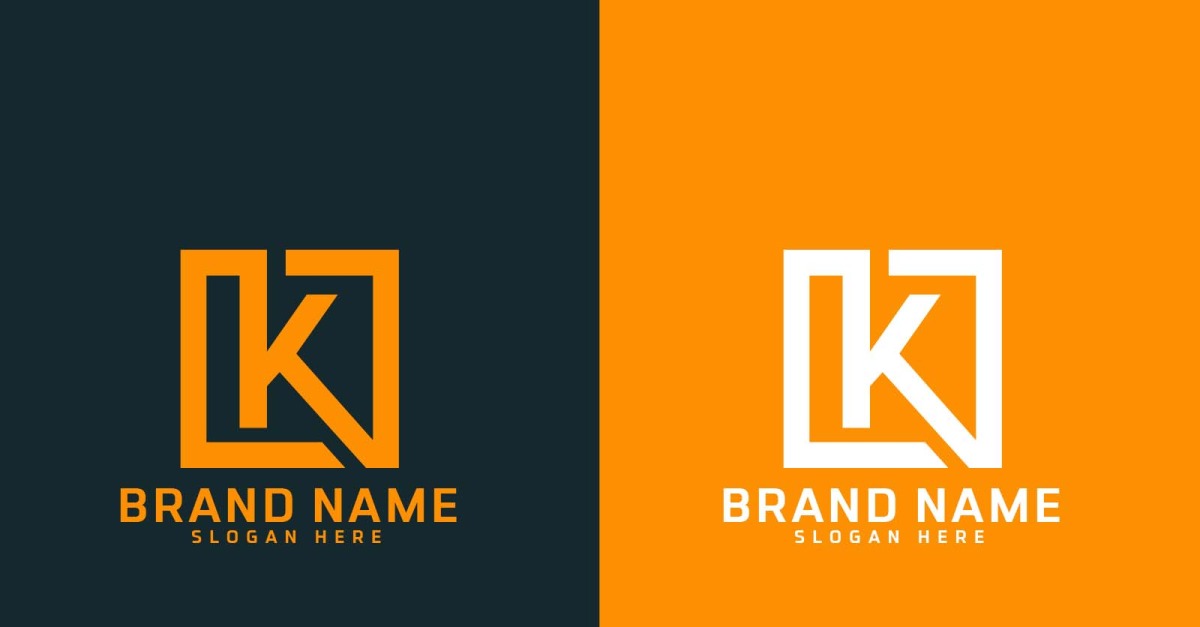 Brand K letter Logo Design - Brand Identity - TemplateMonster