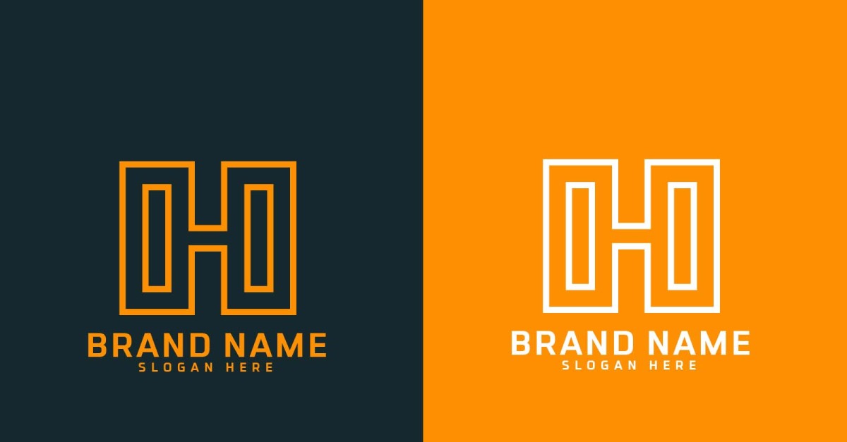 H letter Logo Design - Brand #350779 - TemplateMonster