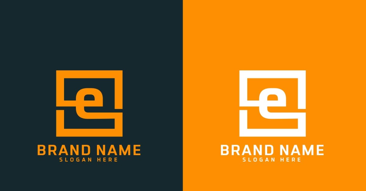 Marka E harfi Logo Tasarımı - Küçük harf - TemplateMonster