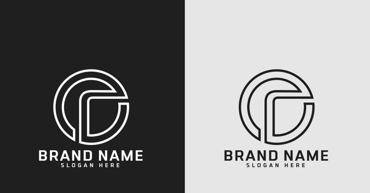 New Brand R letter Circle Shape Logo Design - TemplateMonster