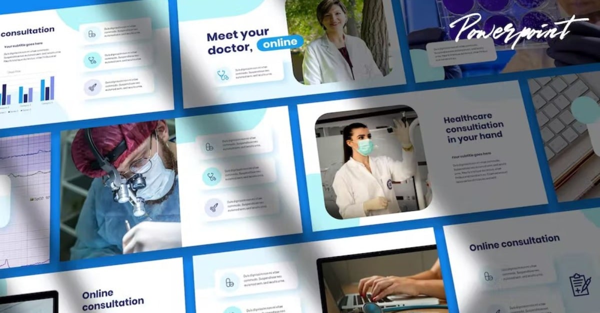 MyDoc - Medical Theme Powerpoint Template - TemplateMonster
