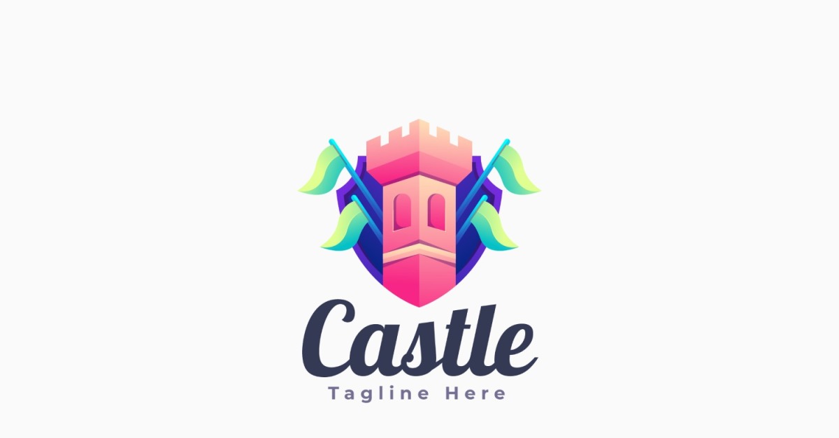 Kale Logo Şablonu Tasarımı #351713 - TemplateMonster