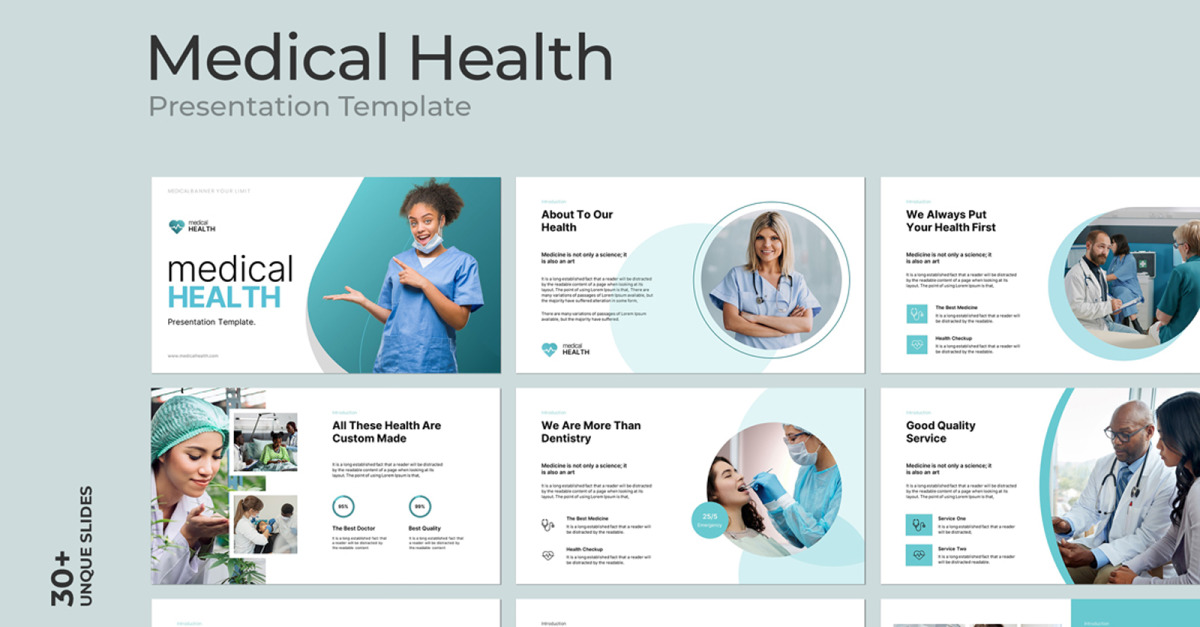 Madical Health PowerPonit Presentation Template