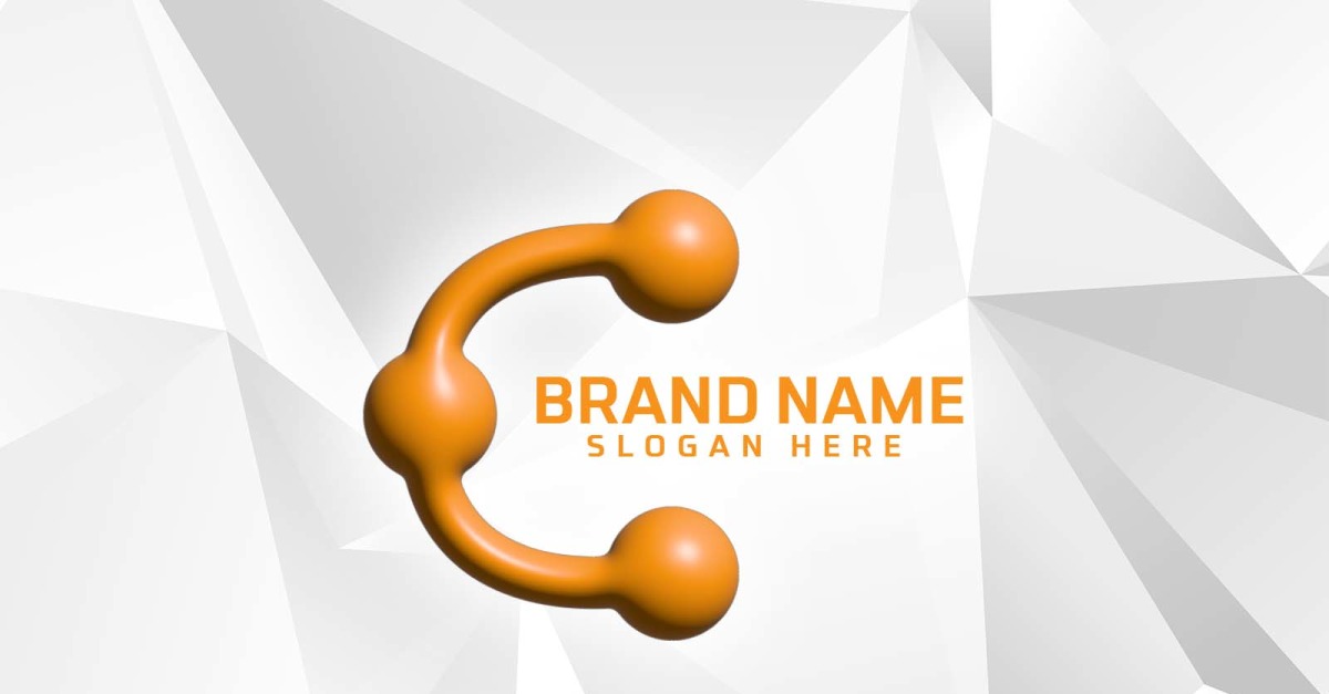 New 3D Inflate Software Brand C logo Design - TemplateMonster