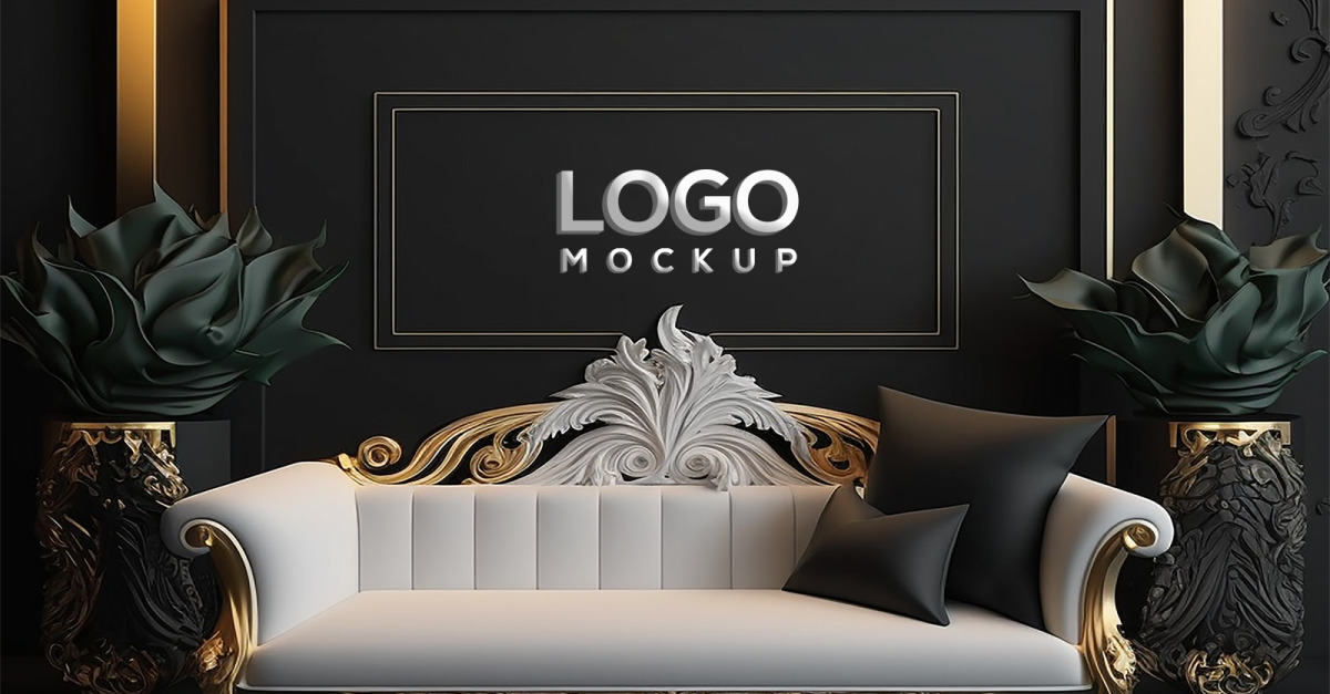 Maquete de logotipo | Maquete de logotipo interno