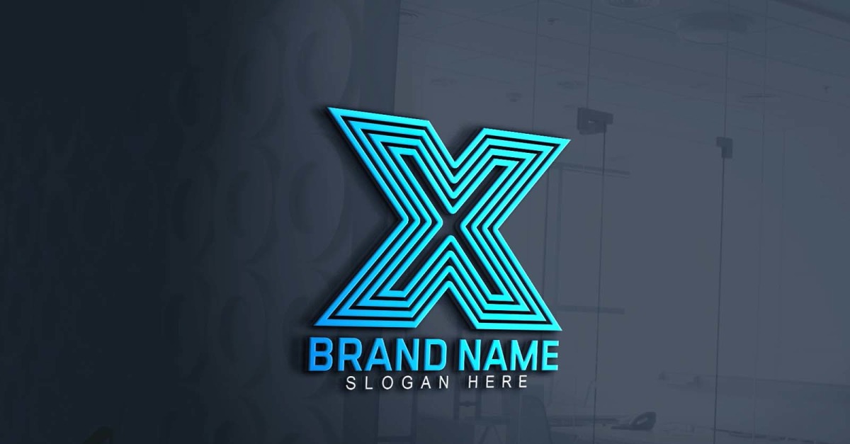 Design de logotipo da Web e do aplicativo X - TemplateMonster