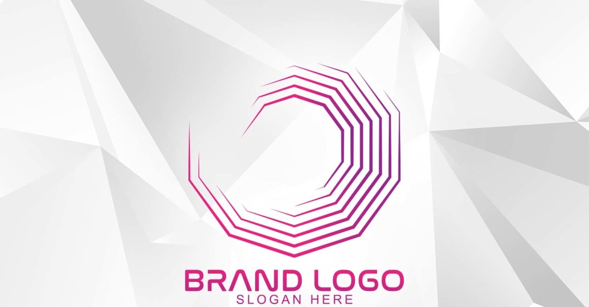 Creative Brand Logo Design - Decagon - TemplateMonster