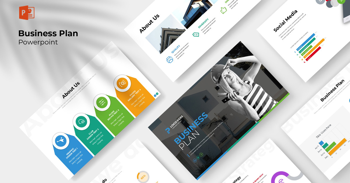 Presentación de PowerPoint del plan de negocios_Item