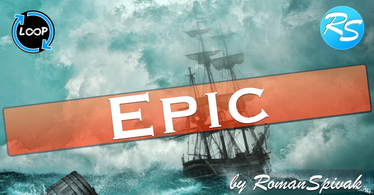 Dramatische epische Saga Epic Loop Ein filmischer Trailer mit Stockmusik