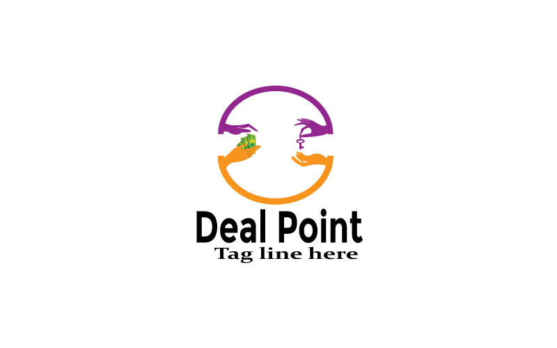 Logotipo do Deal Point e local para conhecer pessoas