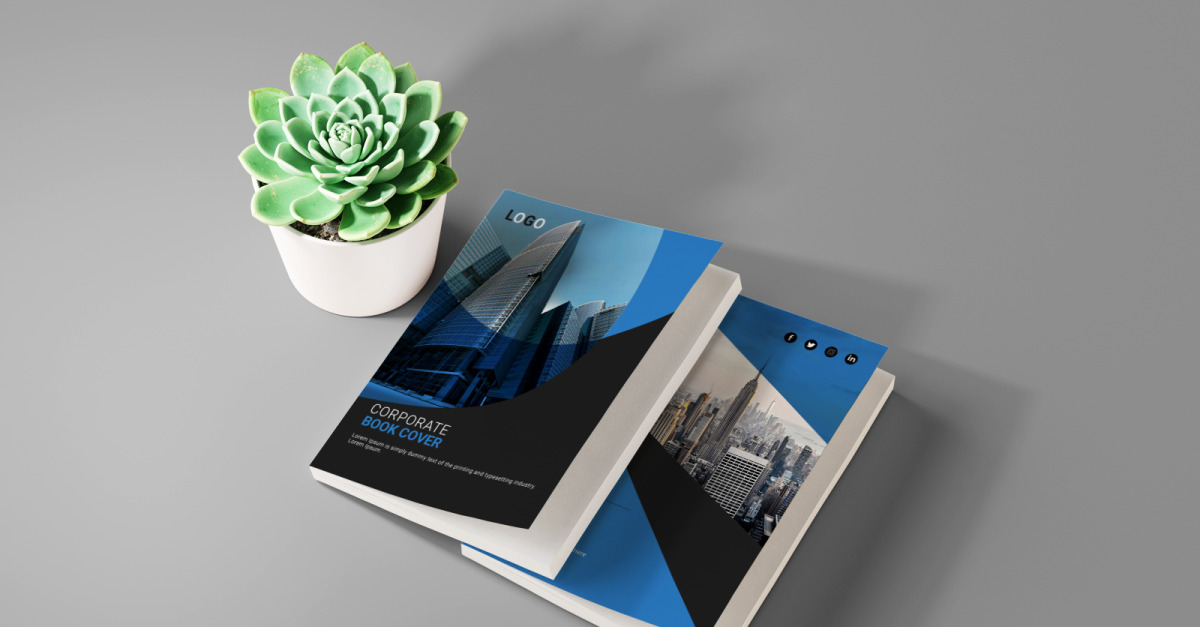 Minimal Kitap Kapağı Tasarım Şablonu - TemplateMonster